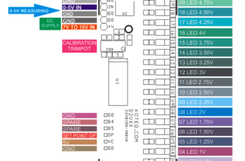 BAR-GRAPH-VOLT-METER-RANGE-0-5V-DC-DIAGRAM001 - Electronics-Lab.com