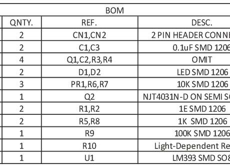 Dark-Activated-LED-Light-BOM.png - Electronics-Lab.com