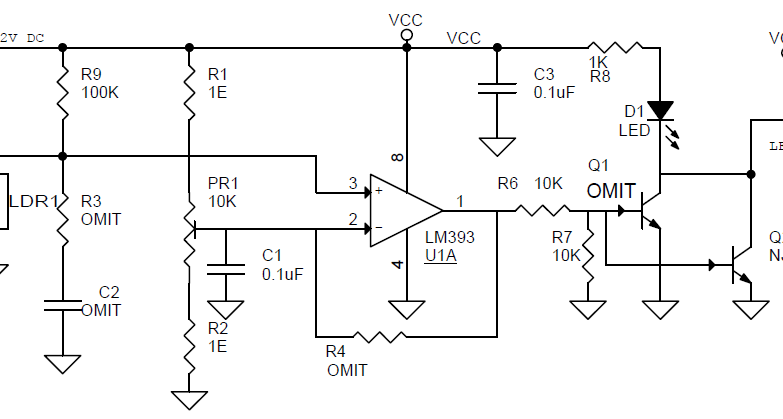 Dark-Activated-LED-Light-SCH - Electronics-Lab.com