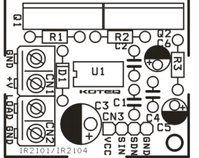 Half-Bridge-Based-on-IR2104-PCB_SILK_TOP - Electronics-Lab.com