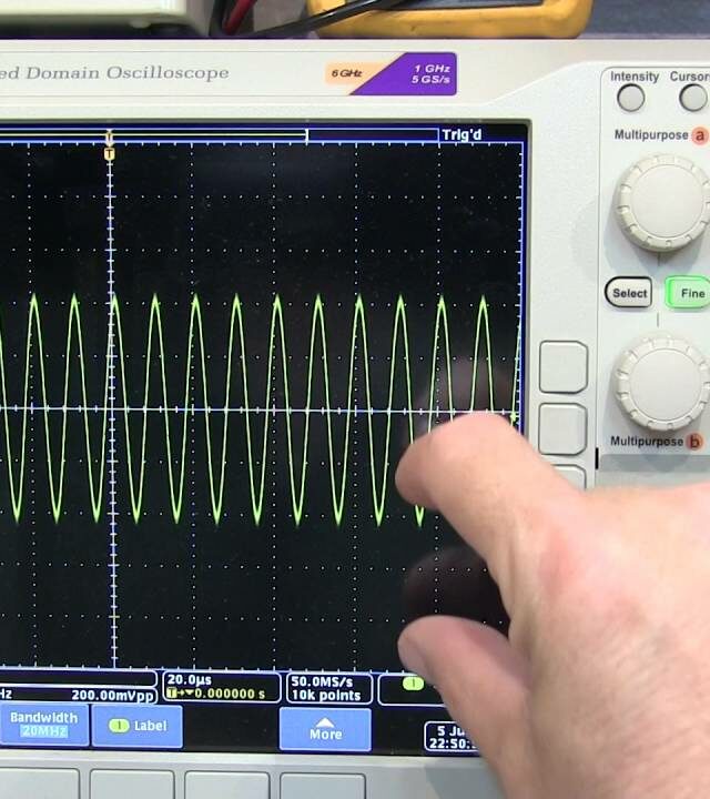 Oscilloscope Vertical Position and Offset explained - Electronics-Lab.com