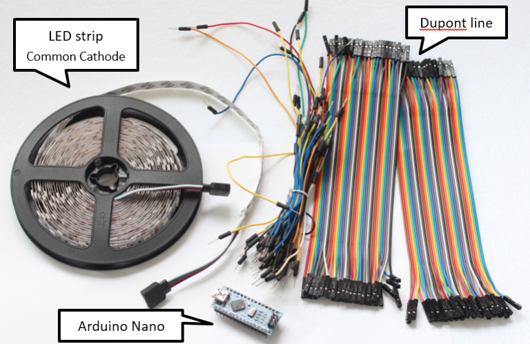 Arduino Led Scroll Bar Using Easyeda Electronics