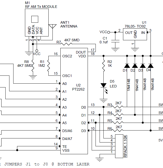 4-Channel-RF-Remote-Controller-TX-SCHEMATIC - Electronics-Lab.com