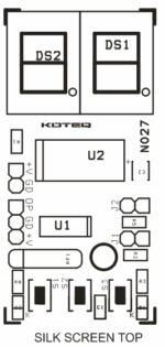 2-Digit-Digital-Up-Counter-Using-PIC16F1825-PCB_SILK_TOP - Electronics-Lab.com