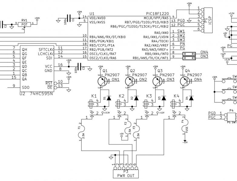 SchematicPSU - Electronics-Lab.com
