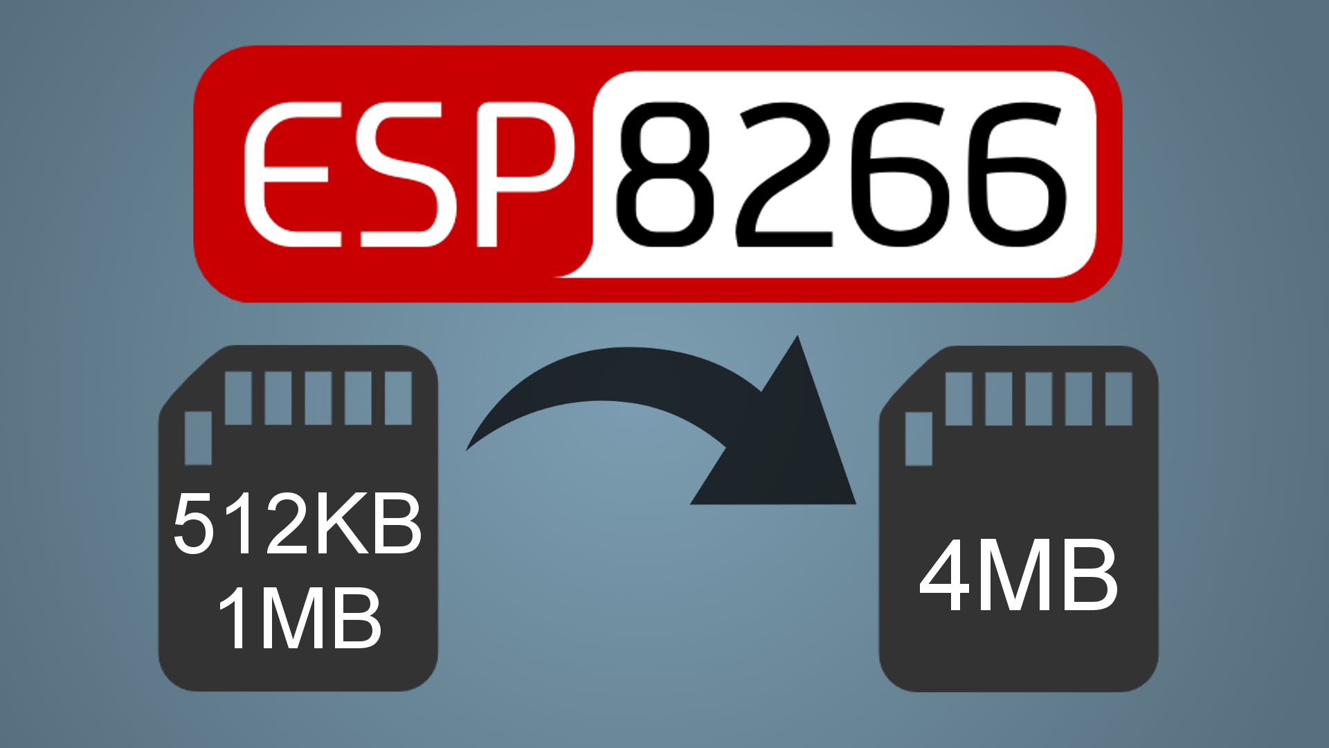 How To Upgrade Your Esp8266 Spi Flash To 4mb One Electronics