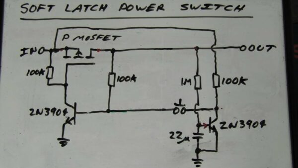 Soft Latch Power Switch Circuit Electronics Lab