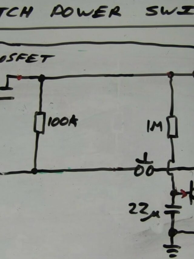 Soft Latch Power Switch Circuit Electronics
