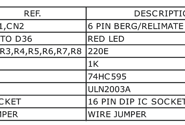 7 Segment Led Based Spi Display Using 74hc595 Parts Electronics 4290