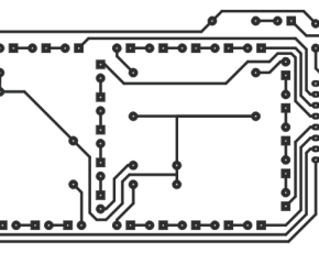 7-segment-led-based-spi-display-using-74hc595-pcb-top - Electronics-Lab.com