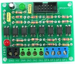 8 Channel Optically Isolated IO Board - Electronics-Lab