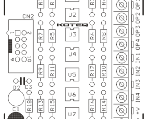 8-channel-optically-isolated-io-board-pcb-silk - Electronics-Lab.com