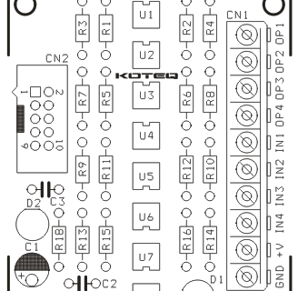 8-channel-optically-isolated-io-board-pcb-silk - Electronics-Lab.com