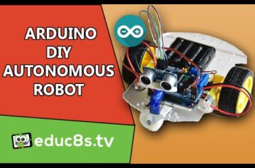 A DIY obstacle avoiding robot using an SG90 servo and Ultrasonic Sensor - Electronics-Lab.com
