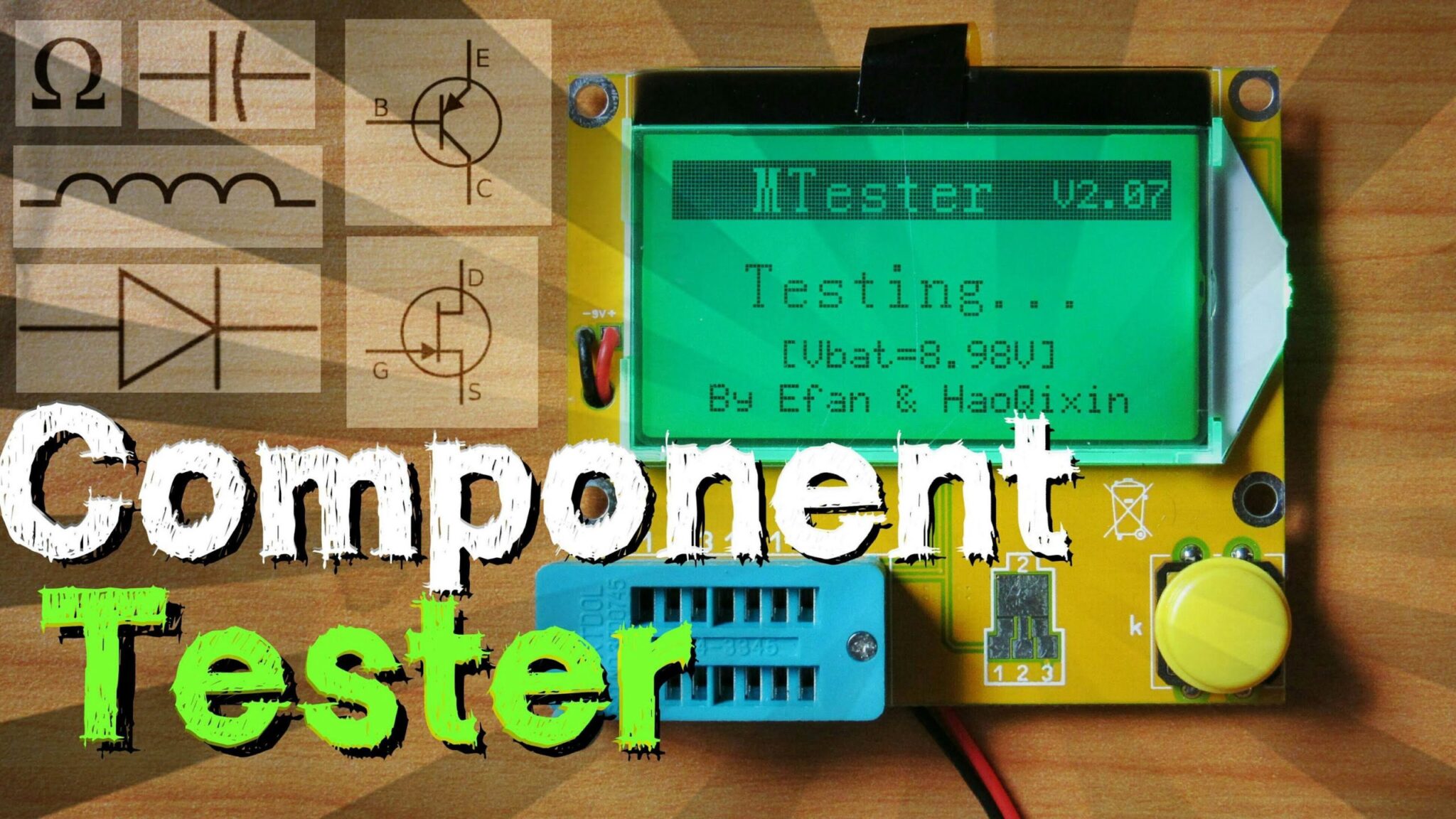 Tools for the Electronics Hobbyist Part 1- Graphical Components Tester ...