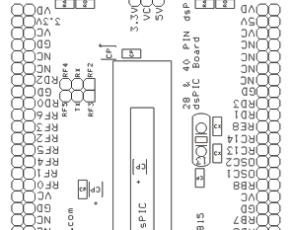 40-pin-28-pin-dspic-development-board-pcb-layout - Electronics-Lab.com