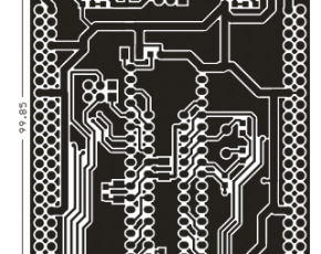 40-pin-28-pin-dspic-development-board-pcb-top.png - Electronics-Lab.com