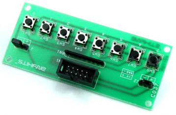8 Tact Switch board for microcontroller - Electronics-Lab