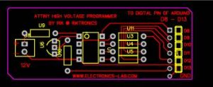 attiny-hv-programmer-PCB COLORED-rik - Electronics-Lab.com