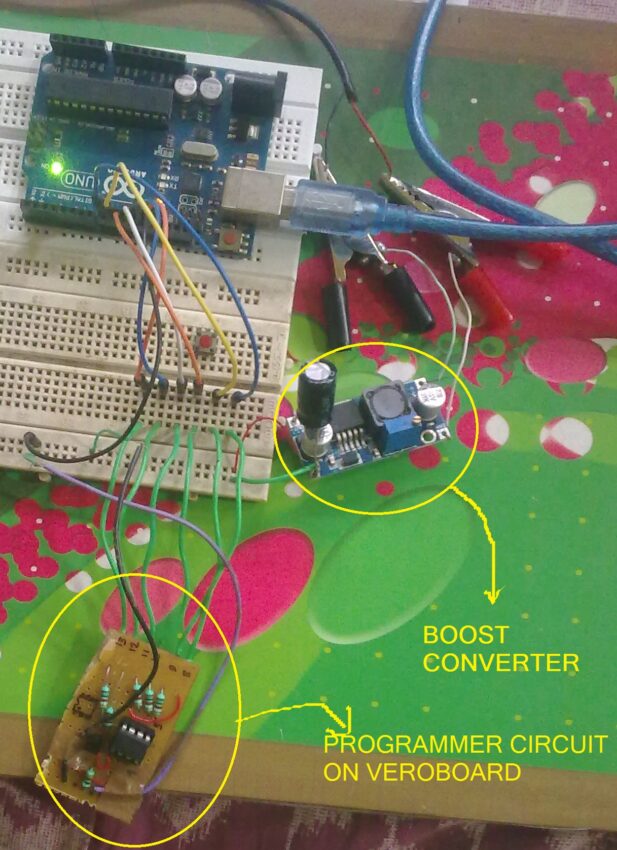Recover Bricked ATtiny Using Arduino as high voltage programmer ...
