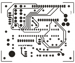 pic16f-28-pin-pic-development-board-with-lcd-pcb-top - Electronics-Lab.com