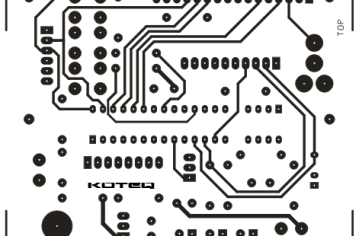 pic16f-28-pin-pic-development-board-with-lcd-pcb-top - Electronics-Lab.com