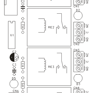 4-channel-large-current-relay-board-pcb-layout - Electronics-Lab.com