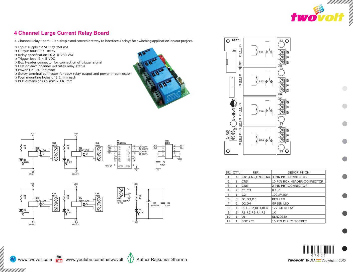 4-channel-large-current-relay-board - Electronics-Lab.com
