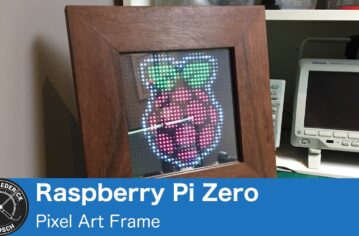 DIY Pixel Art Frame Using Raspberry Pi Zero - Electronics-Lab.com