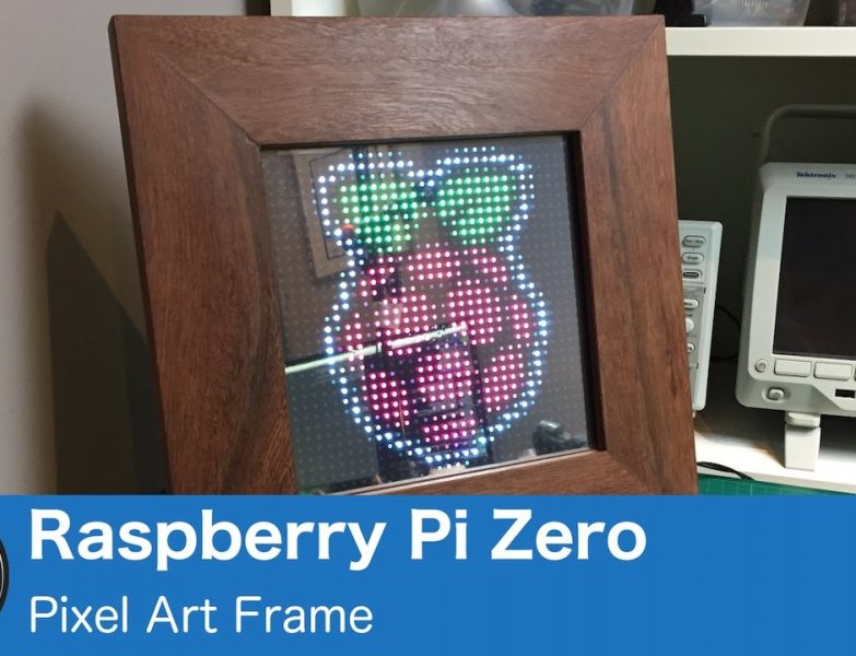 DIY Pixel Art Frame Using Raspberry Pi Zero - Electronics-Lab.com DIY Pixel Art Frame Using Raspberry Pi Zero - Electronics-Lab.com