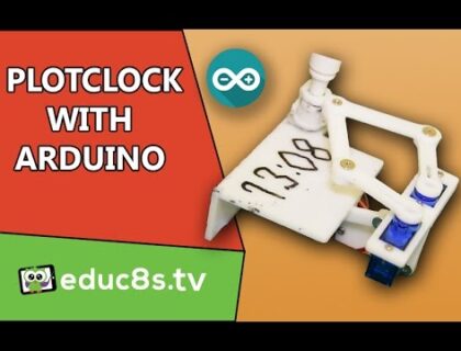 Plotclock with a DS3231 Real Time Clock and an Arduino UNO - Electronics-Lab.com