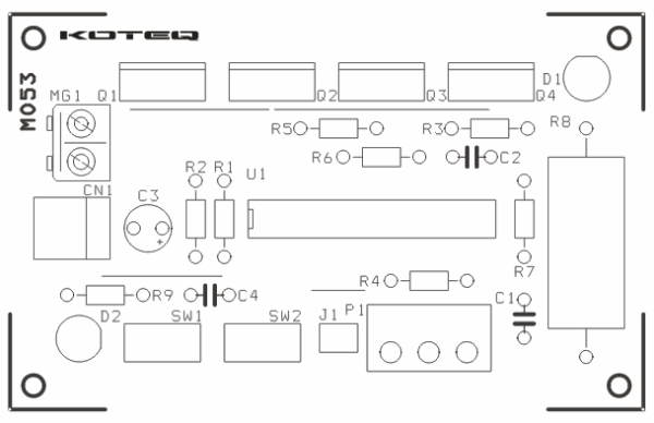 dc-motor-speed-direction-controller-pcb-layout - Electronics-Lab.com
