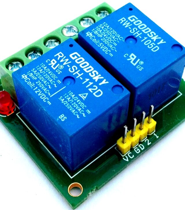 Dual-Relay-Board-RELAY - Electronics-Lab.com