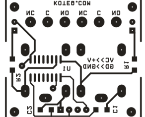 Dual-Relay-Board-pcb-BOTTOM - Electronics-Lab.com