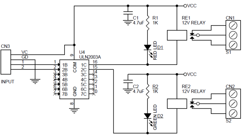 Dual Relay Board Using SMD Components - Electronics-Lab
