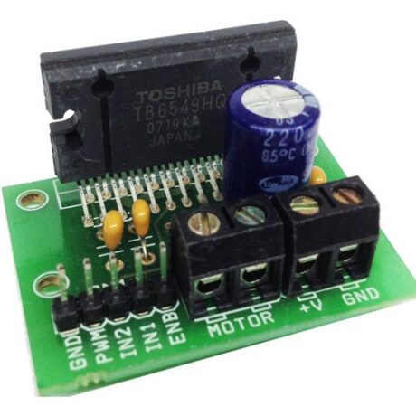 4.5A H-Bridge DC Motor Driver Module Using TB6549HQ - Electronics-Lab