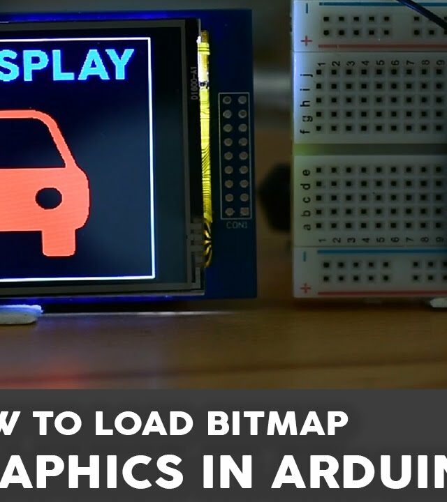 Bitmap Graphics On An Arduino Touch Screen And Other Top Arduino Displays Electronics