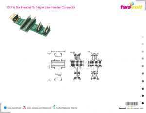 10-PIN-Box-Header-to-Single-Line-Header-Connector - Electronics-Lab.com