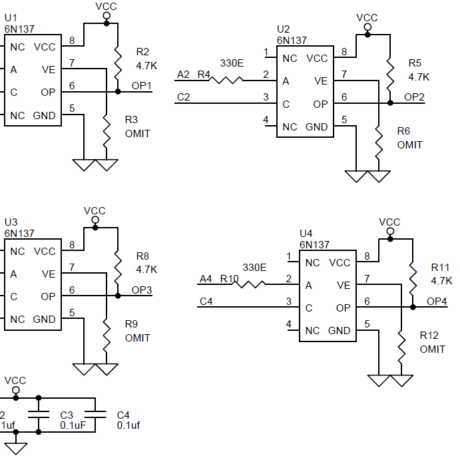 4-Channel-Opto-Isolated-Module-SCH - Electronics-Lab.com