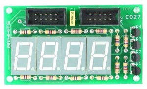 4 Digit 7 Segment 0.5" Multiplexed Display Module - Electronics-Lab