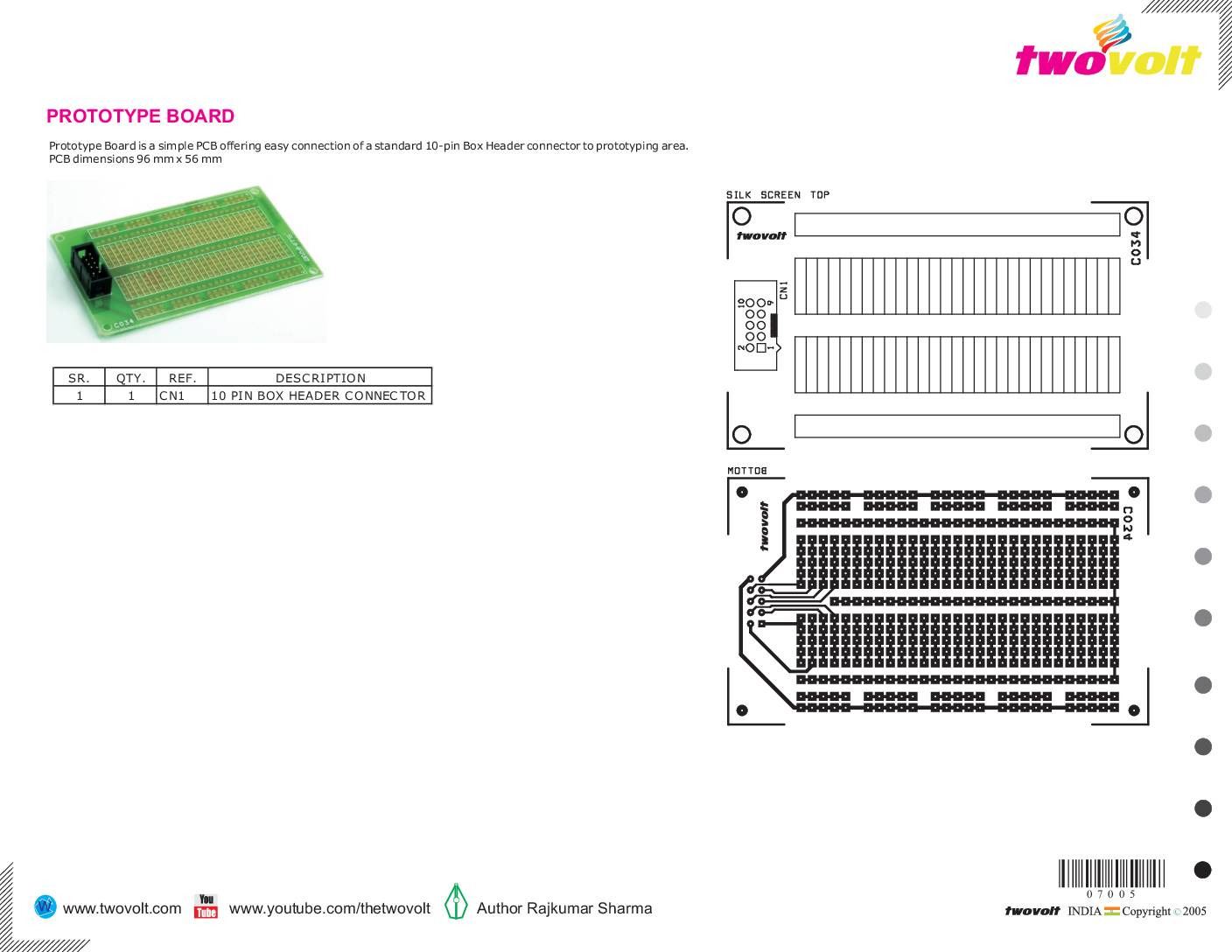 PROTOTYPE-BOARD-FOR-MICRO-CONTROLLER-DEVELOPMENT-BOARD - Electronics ...