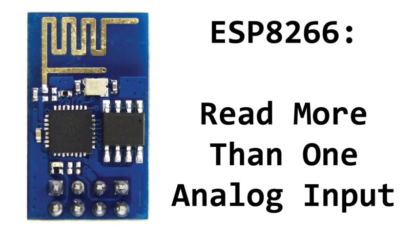 Expand Your ESP8266 Analog Inputs Within $10 - Electronics-Lab.com