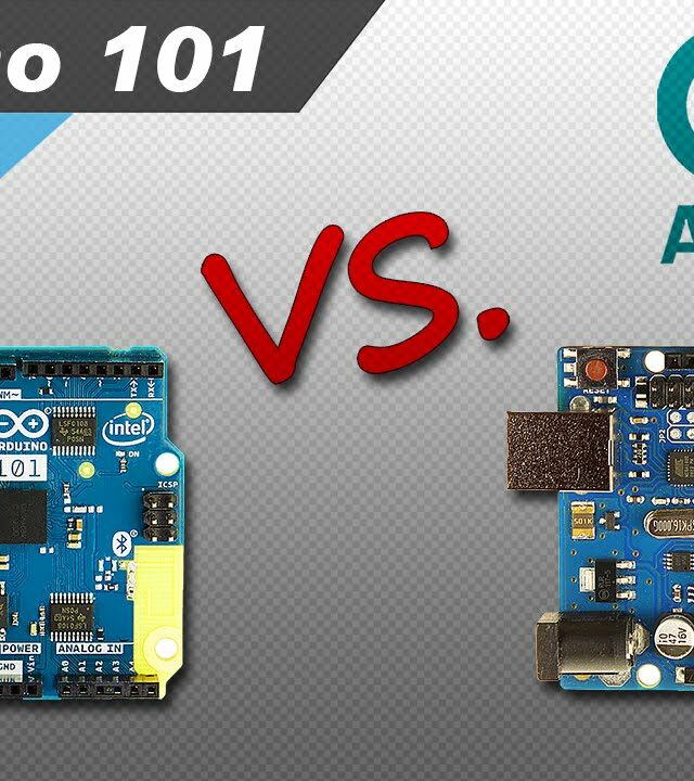 The New Arduino 101 Genuino 101 Unboxing Set Up And Comparing It To The Arduino Uno