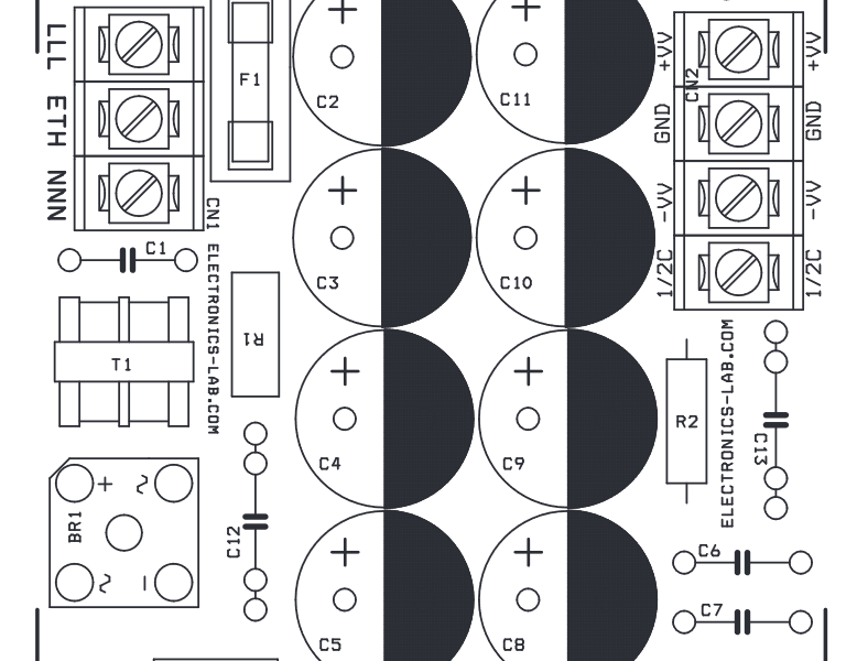 PCB_top_silk - Electronics-Lab.com