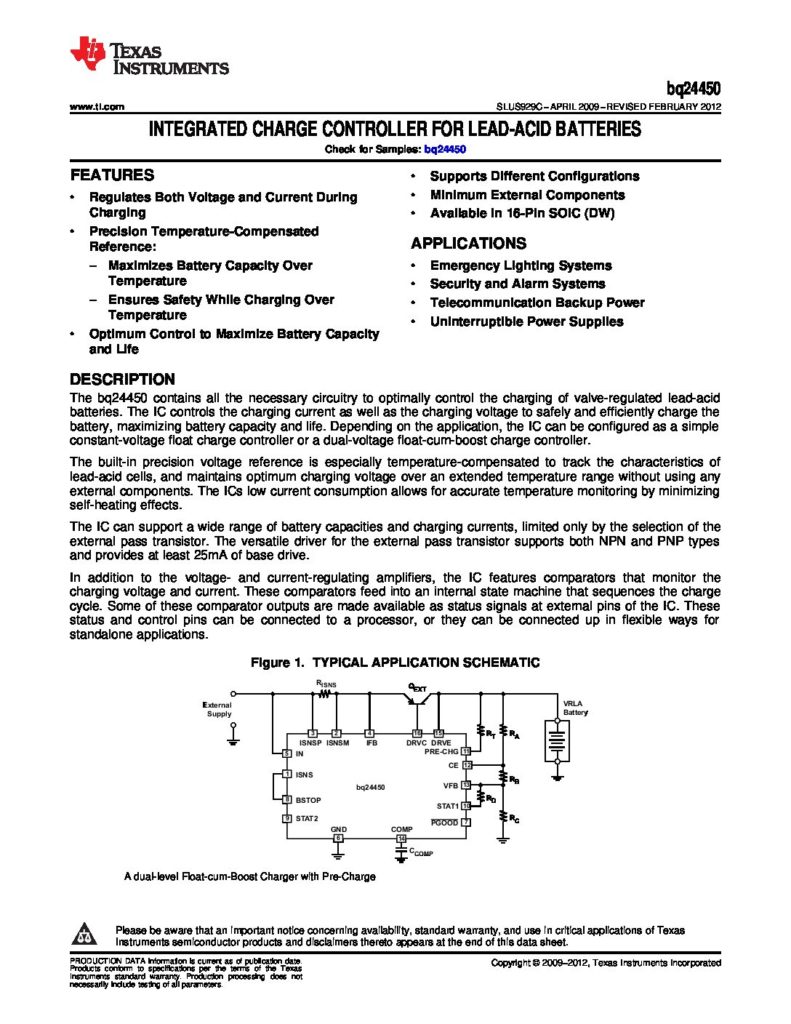 bq24450 - Electronics-Lab.com