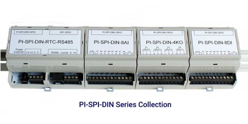 Raspberry Pi DIN Rail I/O Interfaces - Electronics-Lab