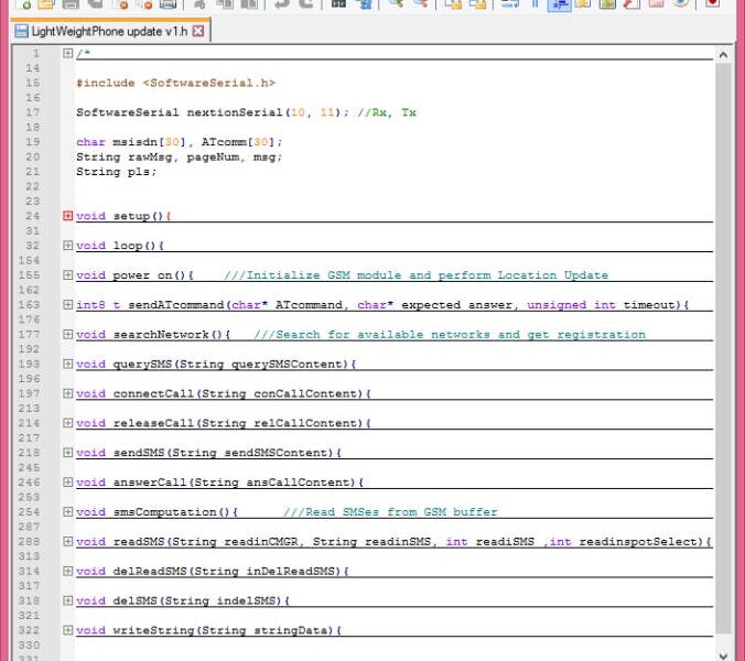 Editing the Arduino sketch - Electronics-Lab.com
