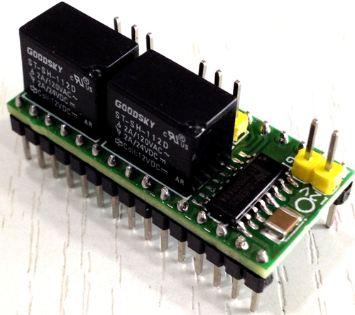 2 Channel Relay Shield for Arduino Nano - Electronics-Lab