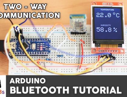 Arduino Two-Way Bluetooth Communication Tutorial - Electronics-Lab.com