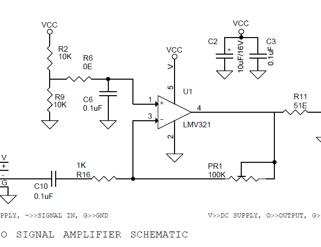 SCH AUDIO AMP Circuit Example - Electronics-Lab.com